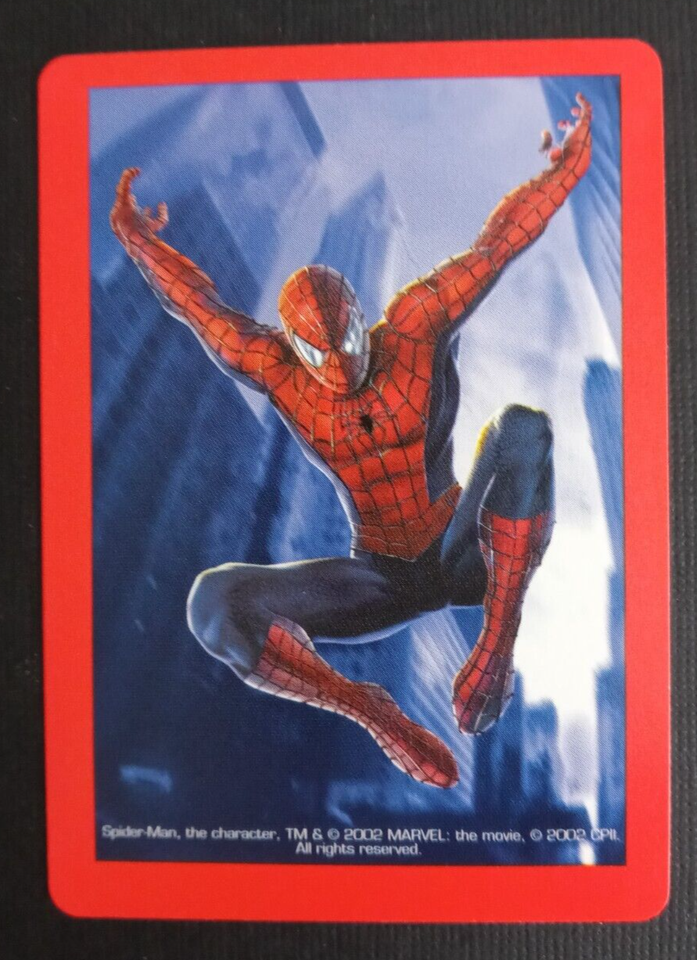 2002 Spider-Man Movie Playing Cards 10 Spades | eBay UK