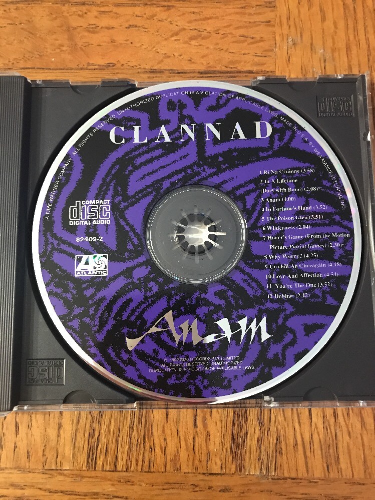 Anam by Clannad (CD, Jul-1992, Atlantic (Label)) | eBay