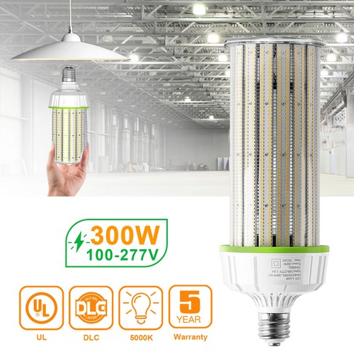 300W LED Corn Bulb 5000K Daylight For Factory Warehouse Replace Bulb ...