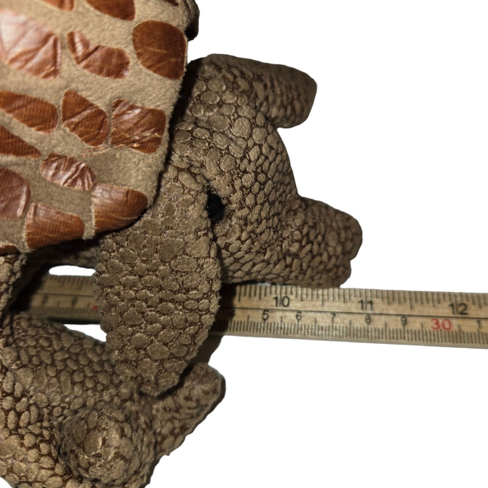 Folkmanis Plush Armadillo Full Body Hand Puppet Roll into Ball Brown ...