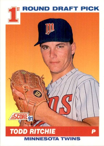 1991 Score 1st Round Draft Pick Todd Ritchie #678 | eBay