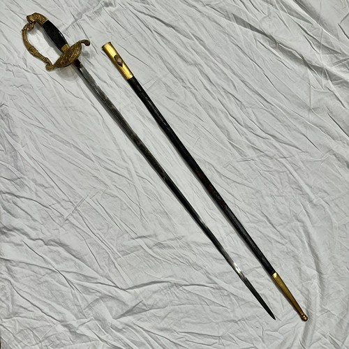 Napoleonic Era c1800 French German Epee Court Sword Acid Etched | eBay
