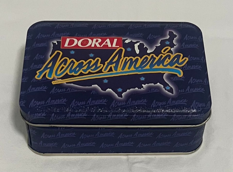 Doral Across America 4 Lighters with Tin New Never Fired Collectible ...