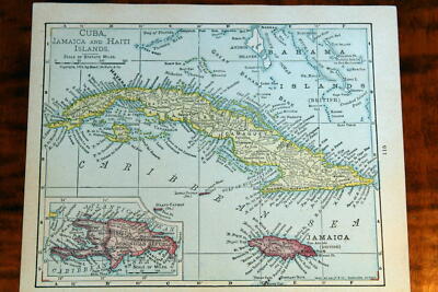 Pre-1900 - Map Of Cuba