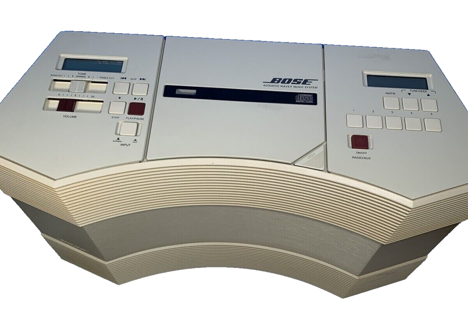 Vintage BOSE Acoustic Wave Music System Series II Model CD-2000 Tested ...