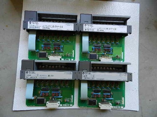 LOT OF 4 Allen Bradley 1746-IB8 SER A Series SLC 500 Input Module DC ...