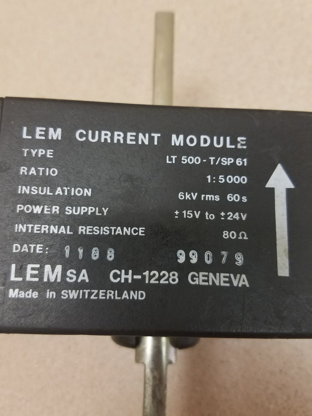 LEM CURRENT MODULE CH-1228 LT | eBay