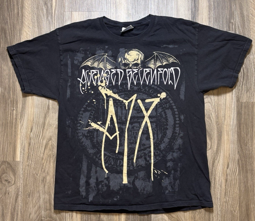 2007 Vintage Avenged Sevenfold "A7X" Graphic Tee Size L | eBay