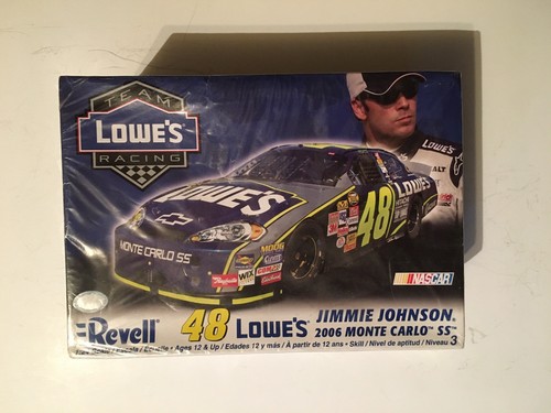 Revell 1:24 Jimmie Johnson #48 Lowe’s 2006 Monte Carlo Nascar Model Kit ...