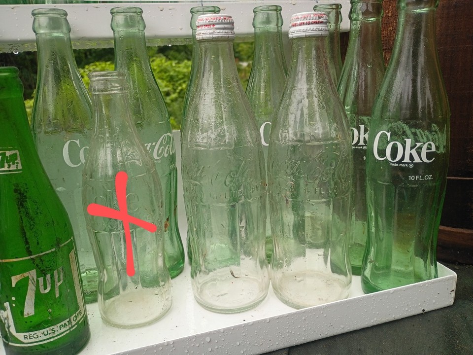vintage coke bottle collection bottles | eBay