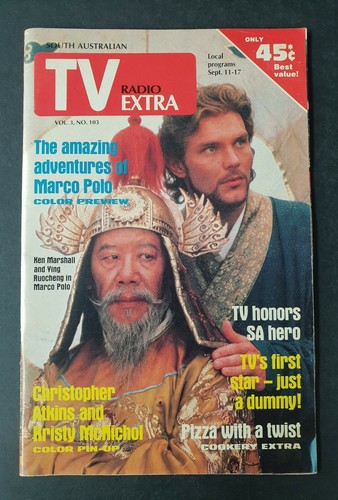 TV RADIO EXTRA 1982 South Australian Magazine No.103 KRISTY MCNICHOL ...