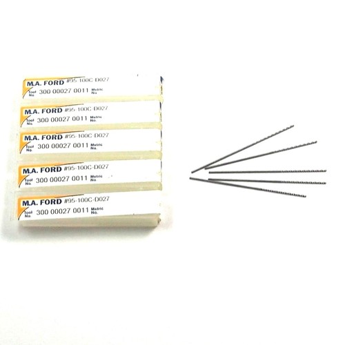 MA Ford Carbide Drills 300 00027 0011 #95-100C-D027 (5 Pcs) | eBay
