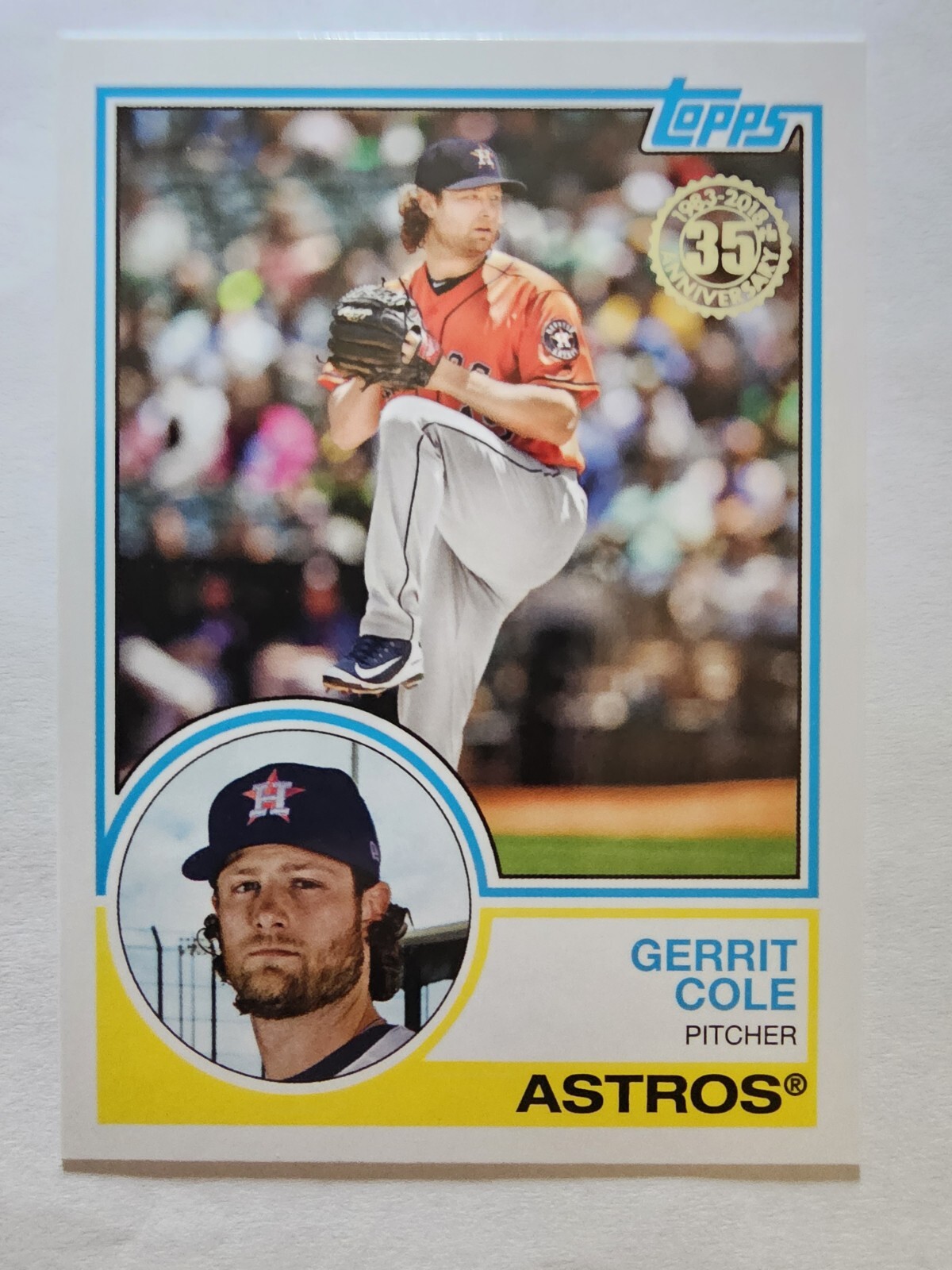 2018 Topps Gerrit Cole 1983 35th Anniversary #83-31 | eBay