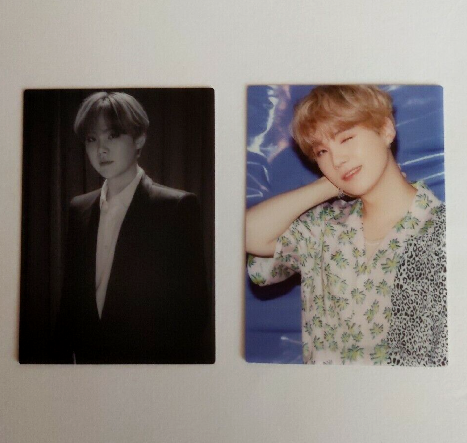 BTS SUGA THE BEST Official Crear Photocard set Japan 7NET LIGHTS / THE ...