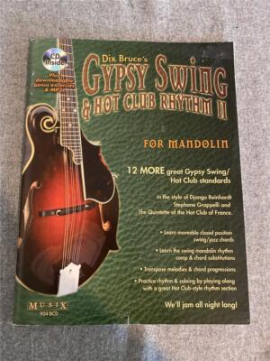2008 Dix Bruce's Gypsy Swing & Hot Club Rhythm II for Mandolin With CD ...