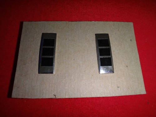 Paire De Armée Américaine Chef Adjudant Officer CW3 Métal Col Badges | eBay
