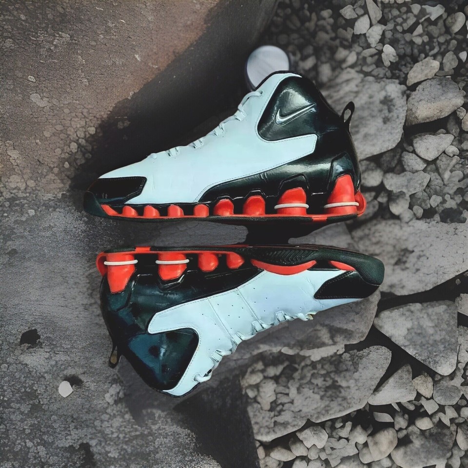 [VINTAGE] NIKE SHOX VC 3 III VINCE CARTER PATENT LEATHER WHITE/BLACK ...