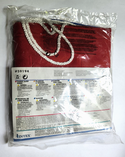 Vintage 1984 Intex The Wet Set Canvas Surf Rider Inflatable Raft 59194 ...