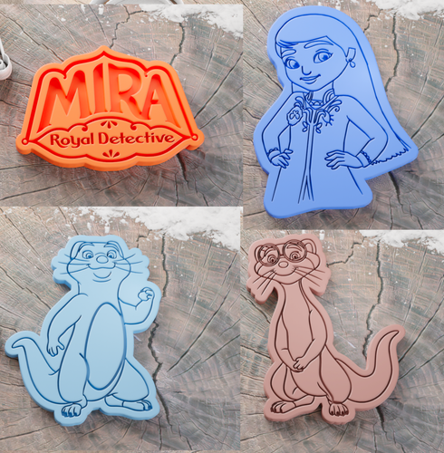 Mira the Royal Detective Cookie Cutters / Fondant / Icing | eBay