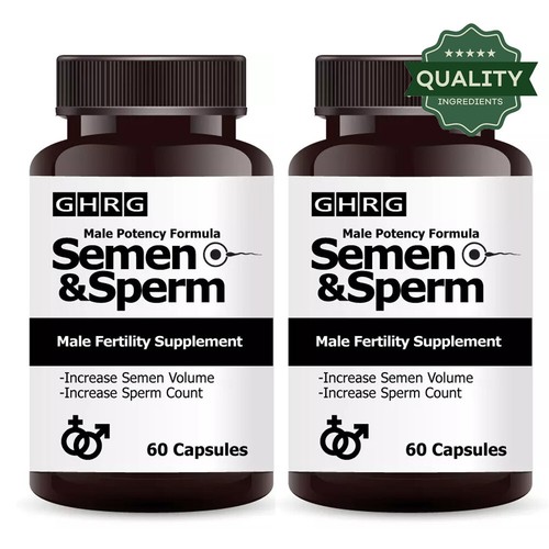 2Pack Semen & Sperm Heath, Male Fertility Supplement Premature ...