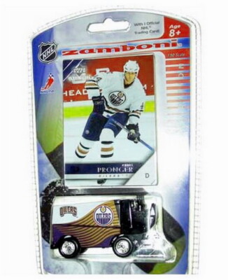Edmonton Oilers Diecast Zamboni w/Players Card NHL New in Package ...