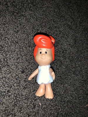 Vintage Flintstones Kids Wilma 3.5" Poseable Action Figure Coleco 1986 ...