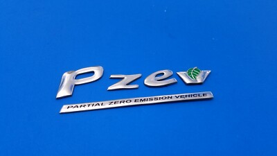 SUBARU LEGACY IMPREZA PARTIAL ZERO EMISSION VEHICLE PZEV EMBLEM LOGO ...
