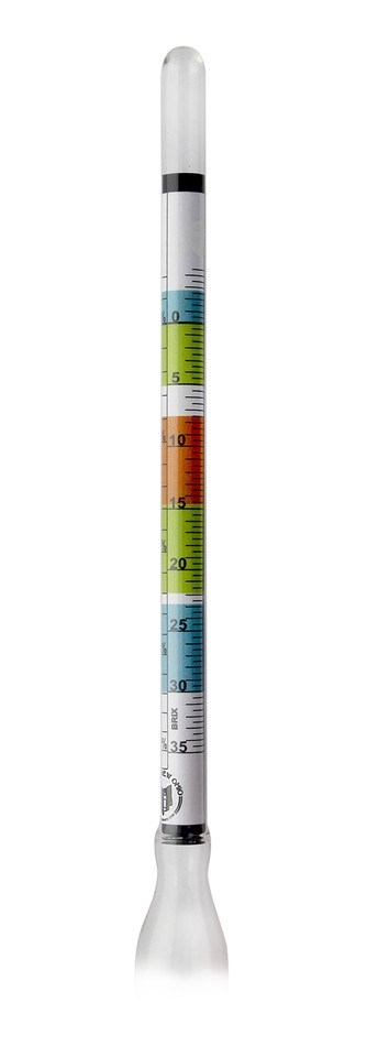 Hydrometer - Triple Scale Hydrometer for Home Brewing - Beer and Wine ...