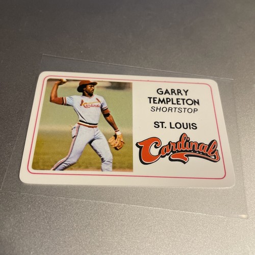 1981 Perma-Graphic Baseball Credit Card Garry Templeton #1 (PH1) | eBay
