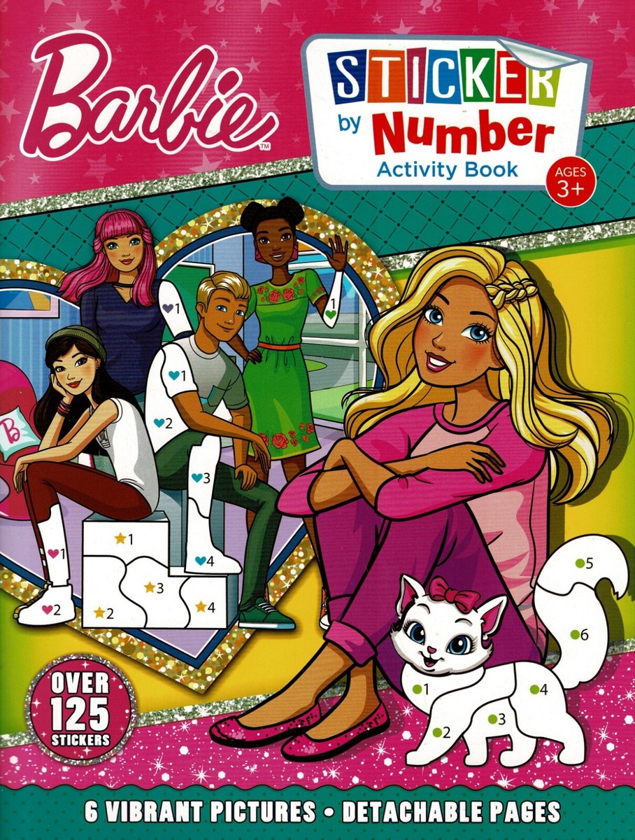 Barbie Stickers Book