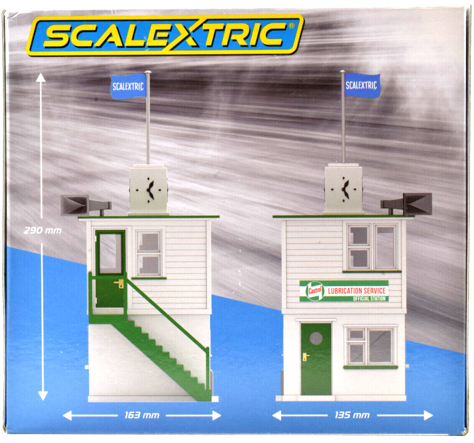 Scalextric Classic Control Tower 1/32 Slot Car Track Scenery Accessory ...