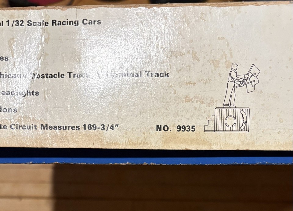 Strombecker International Road Race Set # 9935 Slot Car Set In Box 1/32 ...