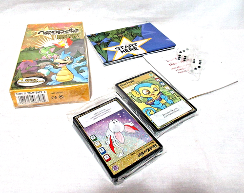 NEOPETS Two Player Starter Set + 8 Card Booster Pack Contents Sealed | eBay