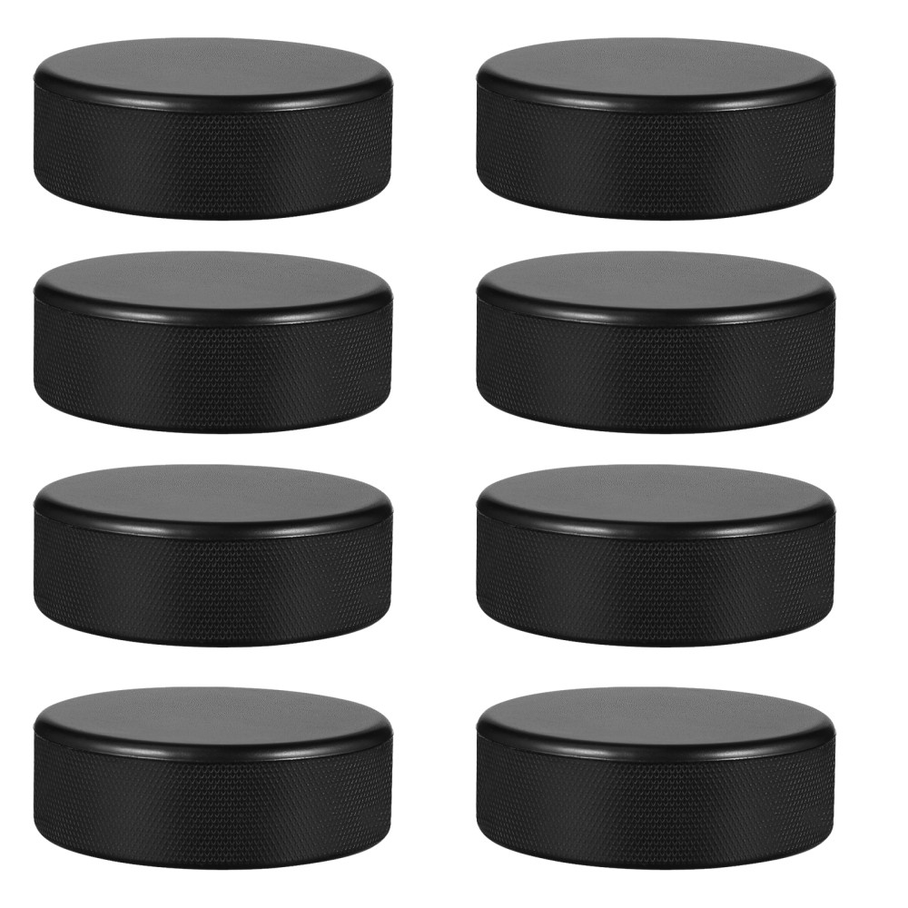 25pcs Floor Hockey Pucks - Black Pu Foaming Training Hockey Pucks ...