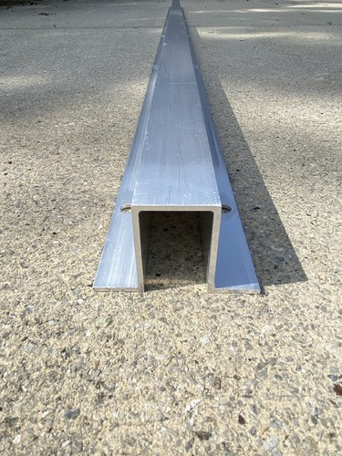 102" Aluminum Hat Channel Pontoon Beam Cross Member | eBay