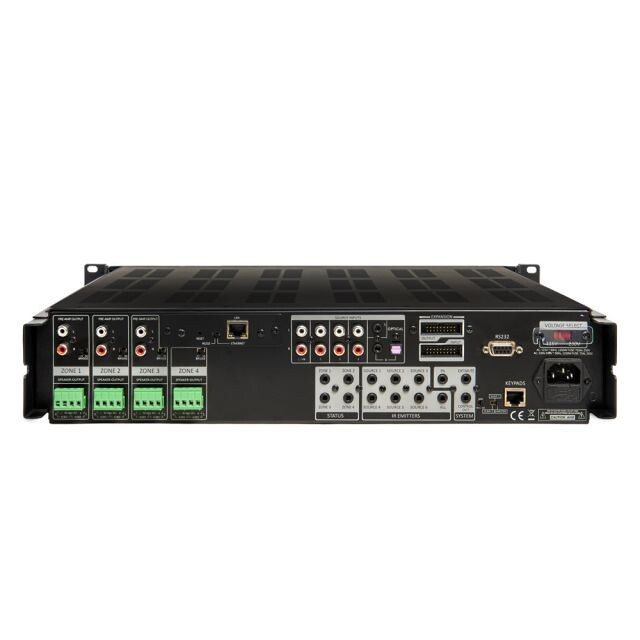 4 Zone App Control Matrix Multi Room Amplifier 80W/Zone, iOS and ...