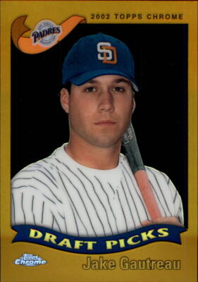 2002 Topps Chrome Gold Refractor #328 Jake Gautreau DP - NM-MT | eBay