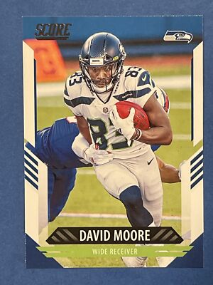 David Moore 2021 Score Base #273 Seattle Seahawks | eBay
