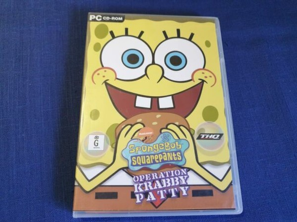 Spongebob Squarepants Operation Krabby Patty PC Cd-rom for sale online ...