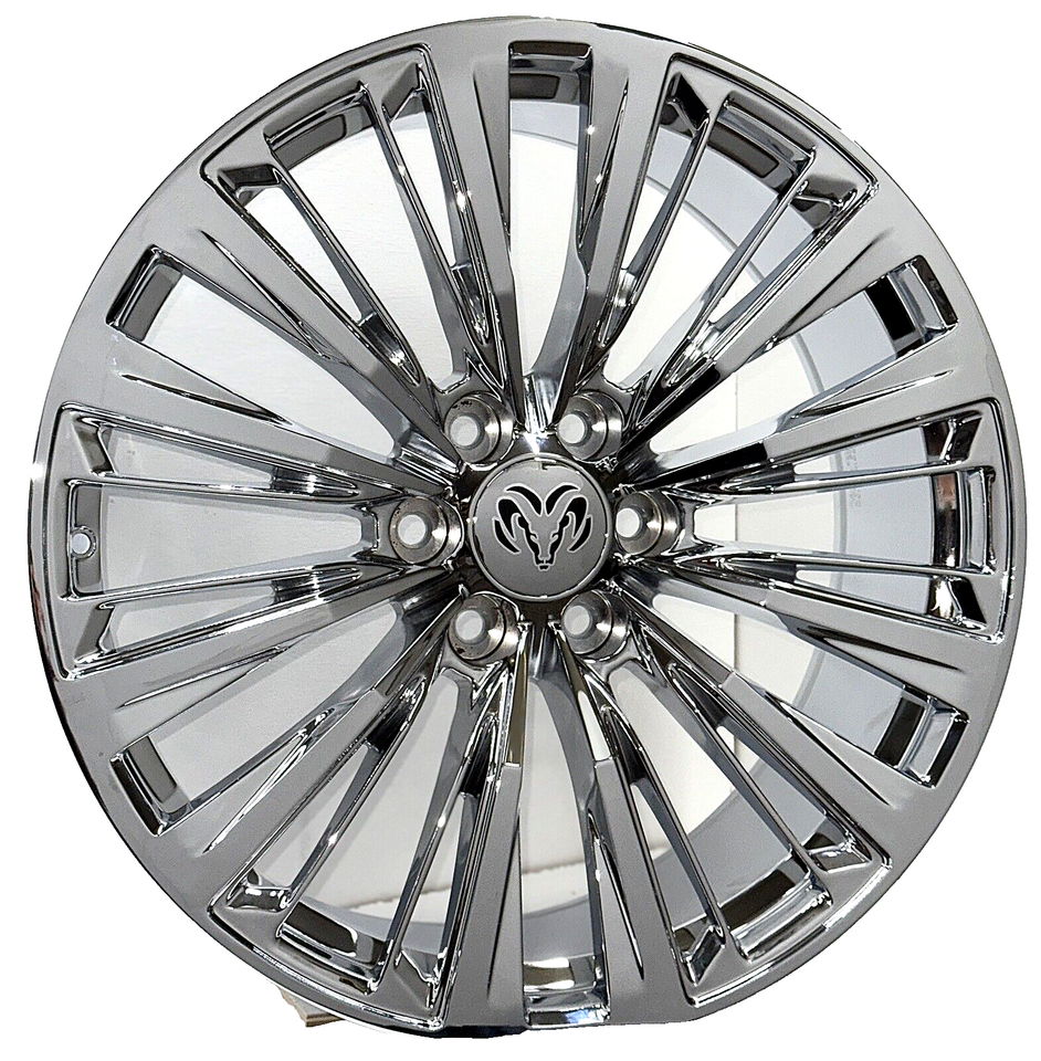 22" Chrome OE Replica SSV Escalade V Series Rims fit 2024 RAM 1500 ...