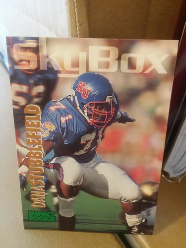 1993 SkyBox Impact Football Card #384 Dana Stubblefield RC | eBay