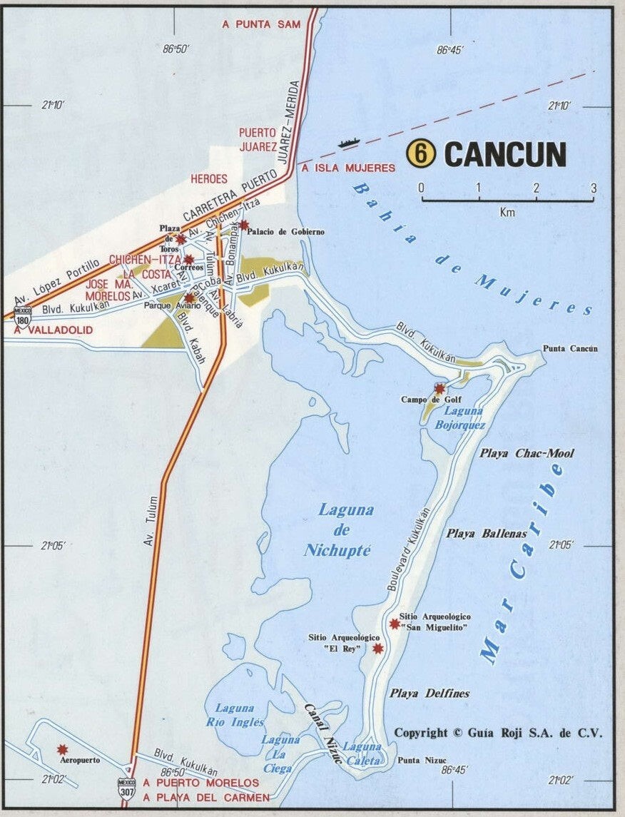 Beaches Cancun Mexico Map Insider's Guide To Seaweed Conditions In
