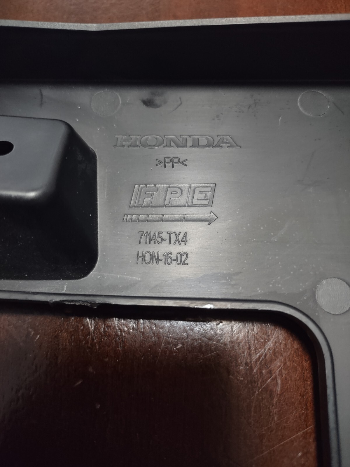 HONDA 71145-TX4 FRONT BUMPER LICENSE PLATE BRACKET MOUNT NEW | eBay