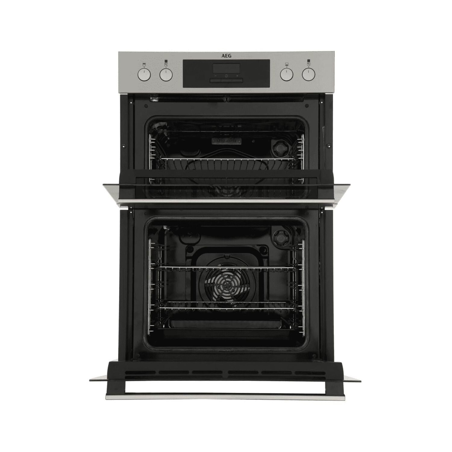 AEG DCB331010M 6000 Built-In Electric Double Oven with Catalytic Clea ...