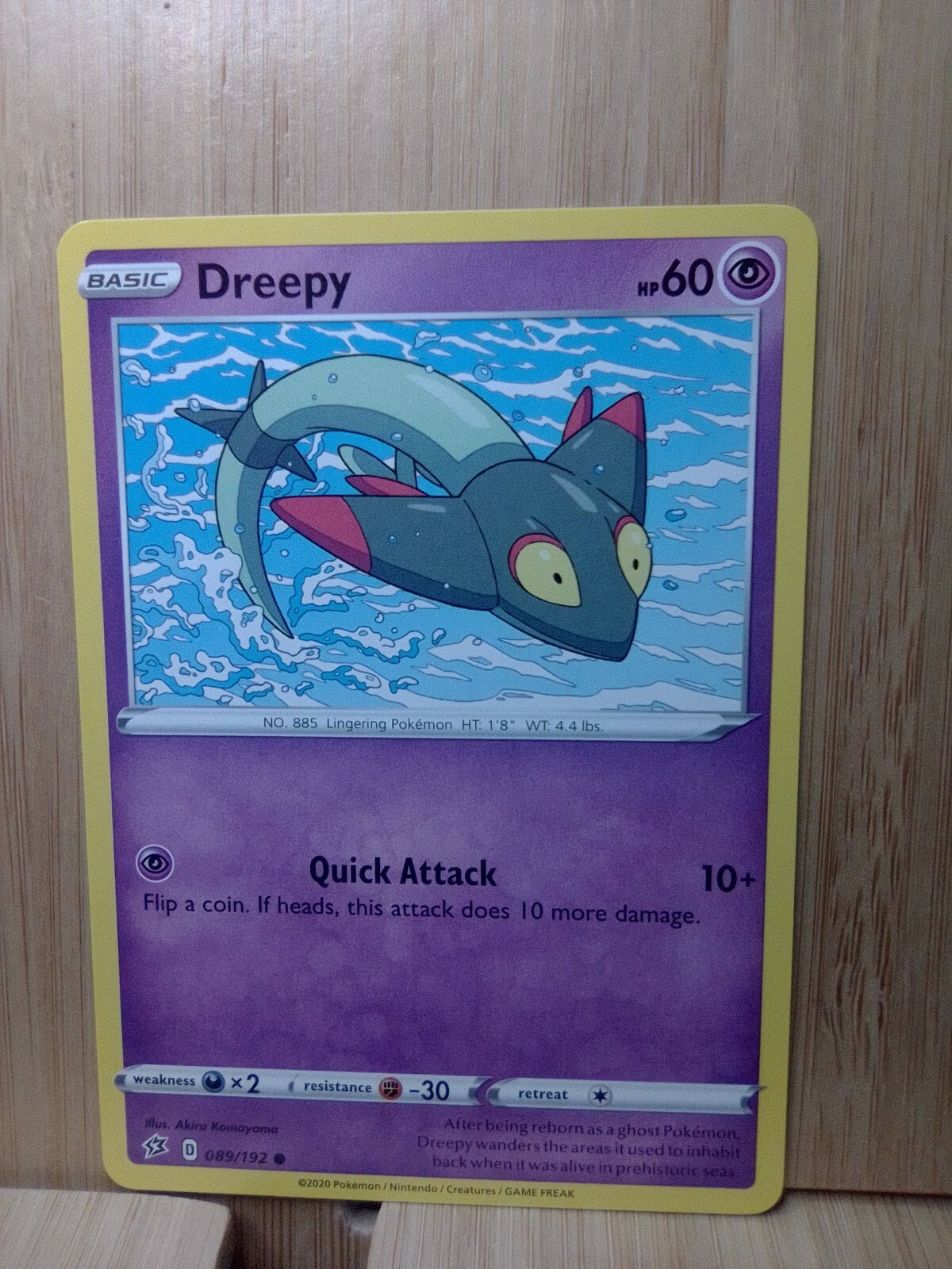 DREEPY 🏆089/192 Rebel Clash NM (Genuine) Pokemon Card🏆 | eBay