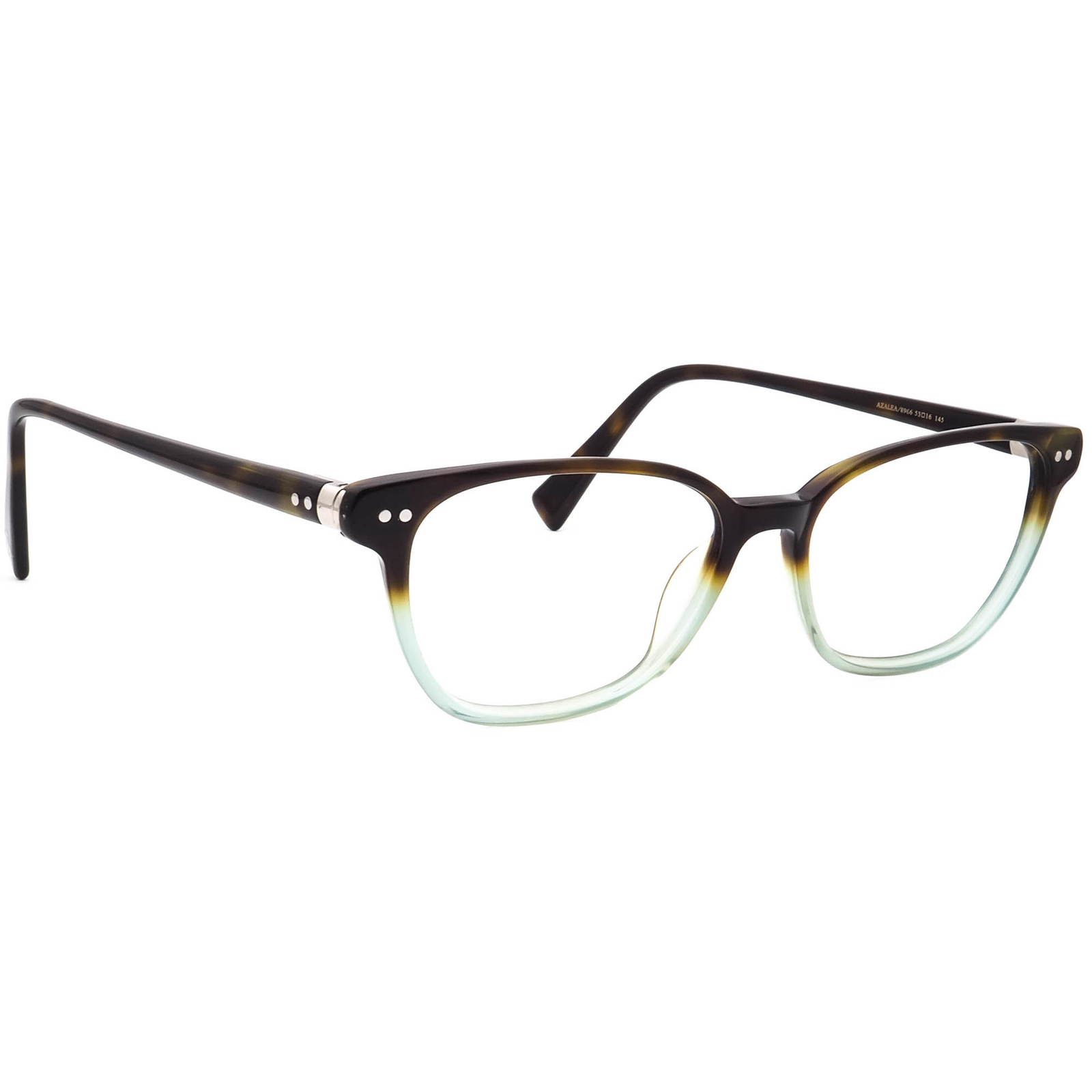 Seraphin Eyeglasses Azalea 8966 Tortoise/Aqua Frame Japan 53[]16 145 Handmade | eBay