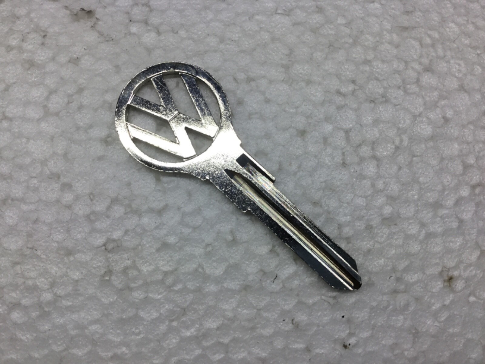 vw key logo emblem dasher glove box jewelry craft art brass fb VINTAGE ...