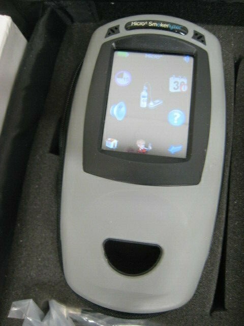 Micro Smokerlyzer Breath Carbon Monoxide Monitor stop smoking device ...