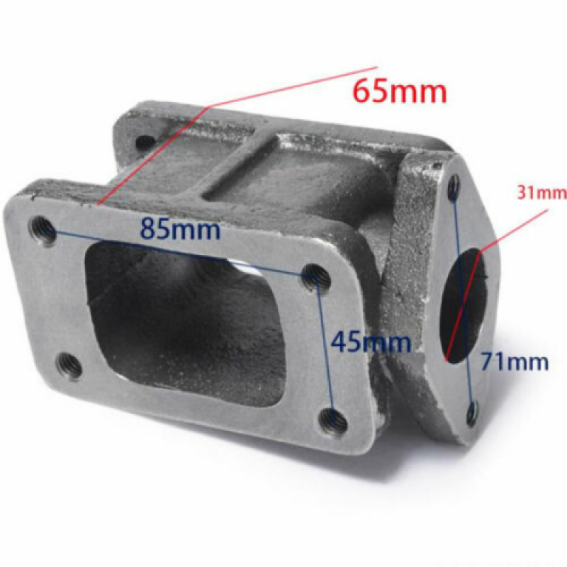 T3 to T3 Turbo Adapter Flange+38mm 35mm External Wastegate Relocation ...