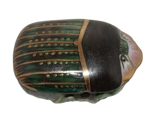 Royal Copenhagen small scarab overglaze box from around 1820 to 1850 | eBay